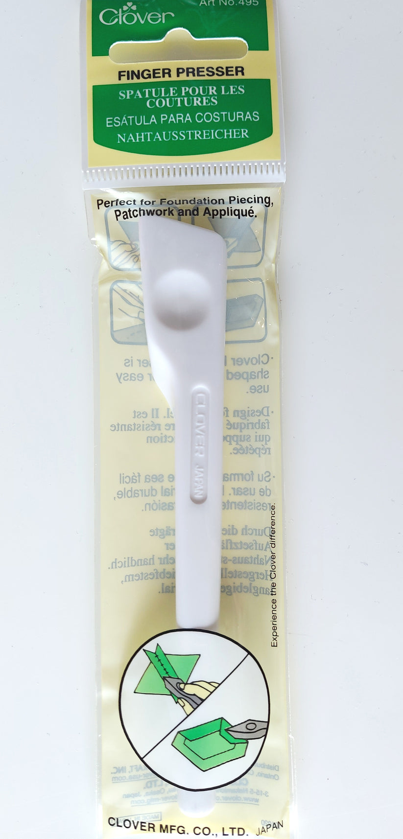 Clover finger presser for easy pressing seams patchwork sewing – Sew ...